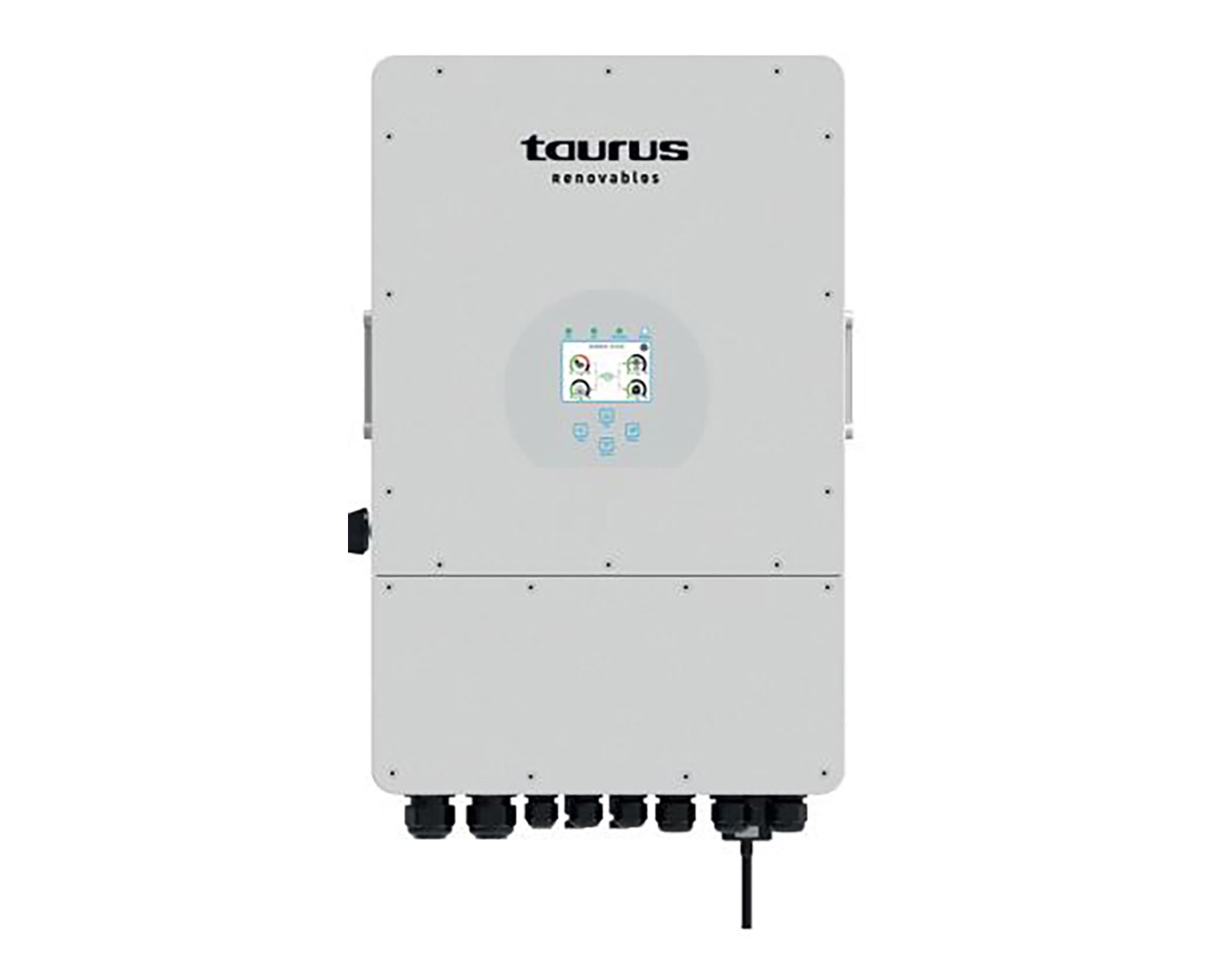 TAURUS INVERTER HYBRID 3 PHASE LCD DISPLAY GREY 10KW "IH-10K-T" - Shop Snap